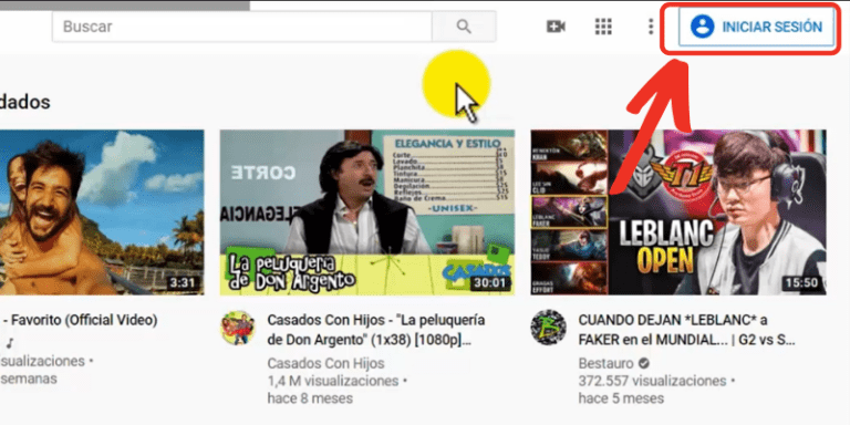 Cómo suscribirse a un canal de YouTube - Mayores Conectados