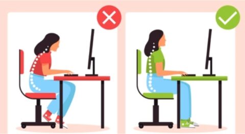 Tips para cuidar la postura al usar la computadora - Mayores Conectados
