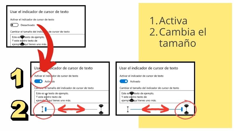 Cómo mantener visible el cursor de texto en tu computadora