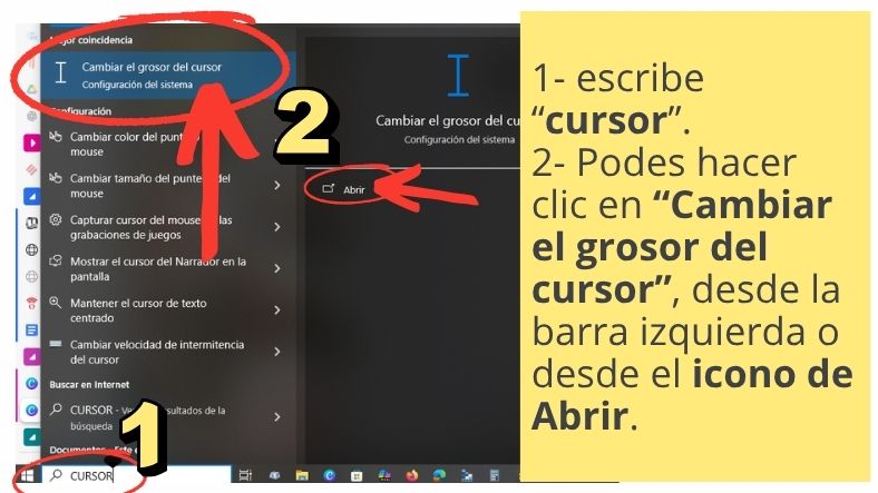 Cómo mantener visible el cursor de texto en tu computadora