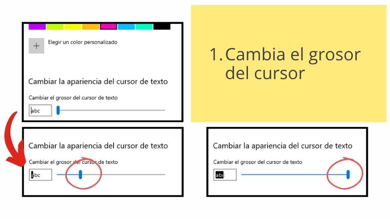 Cómo mantener visible el cursor de texto en tu computadora